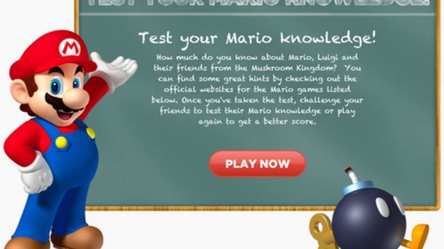 Mario Trivia — Web Browser Game | Browser Craft